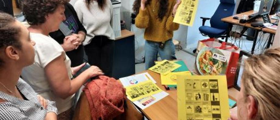 Op stap met de collega's ... | Fedasil